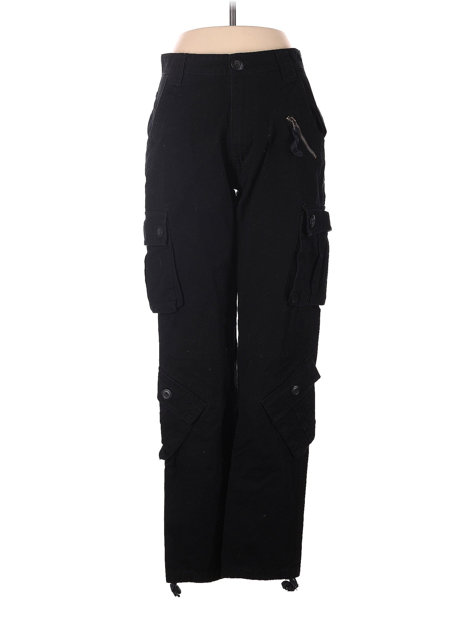 Assorted Brands Black Cargo Pants Size M - 29% off | ThredUp