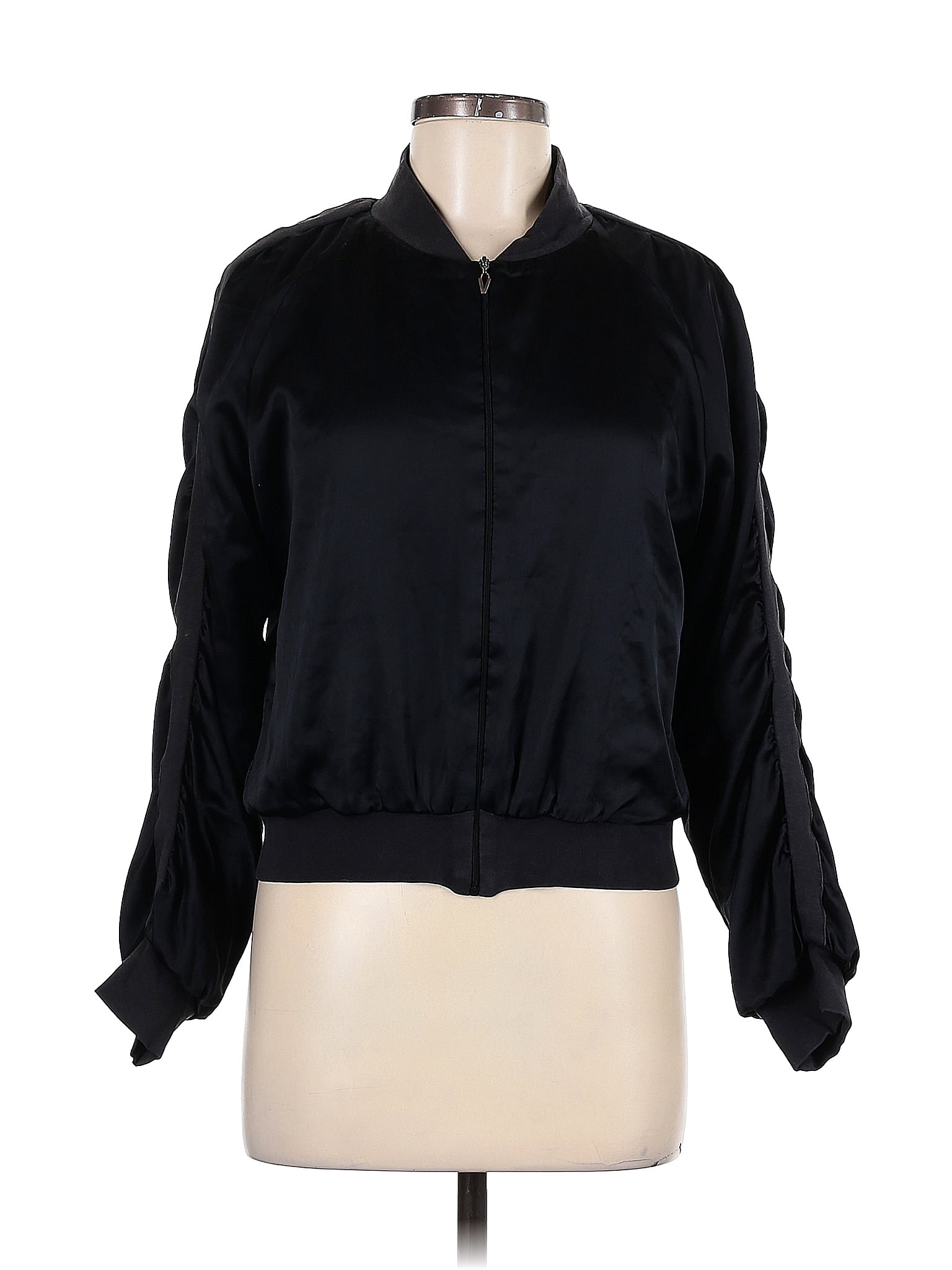 Victoria's Secret 100% Polyester Black Jacket Size M - 71% off | ThredUp