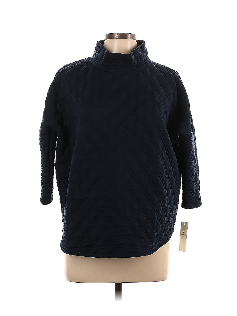 Tuckernuck Blue Turtleneck Sweater Size L - 78% off | ThredUp
