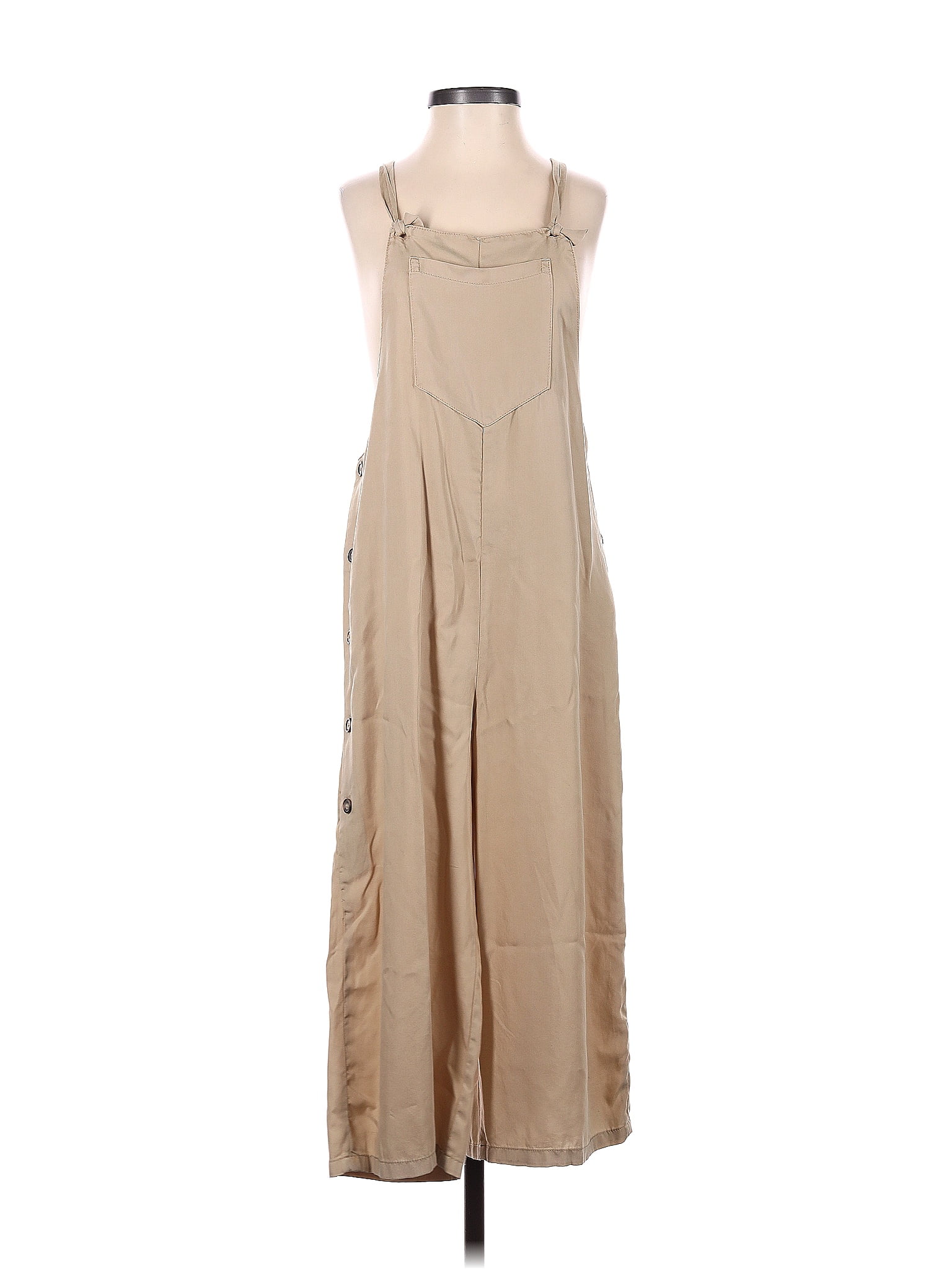 Assorted Brands 100% Lyocell Tan Overalls Size 12 - 29% off | ThredUp