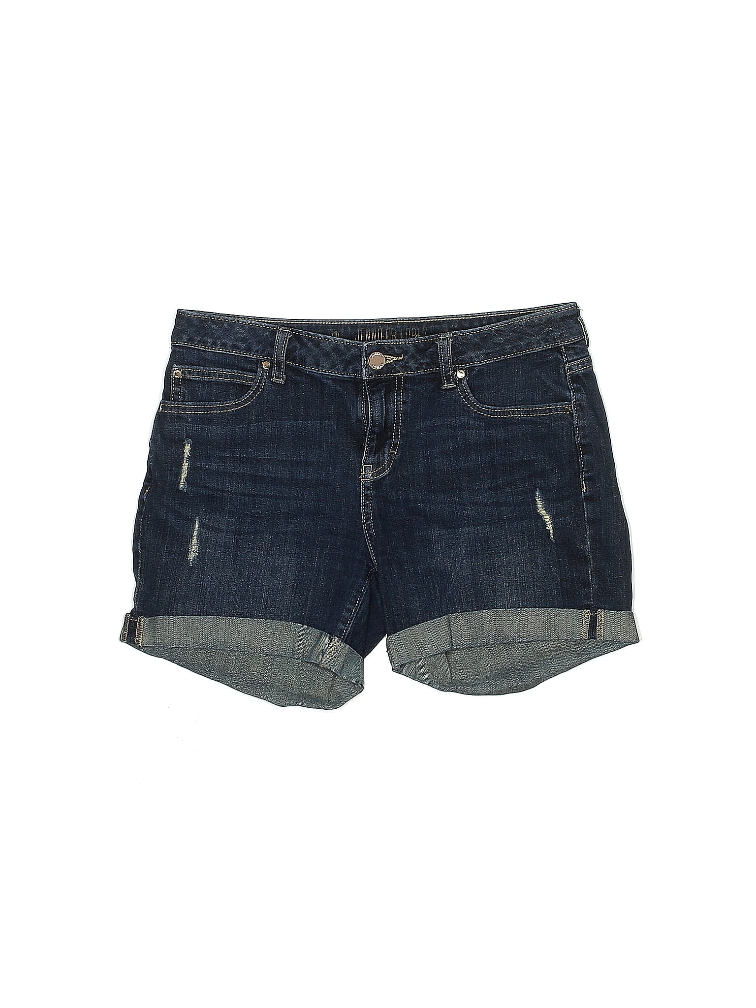 Jennifer Lopez Blue Denim Shorts Size 4 - 57% off | ThredUp