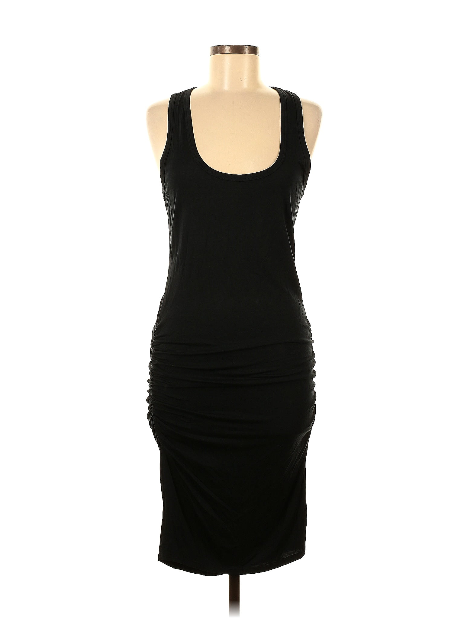Venus Solid Black Casual Dress Size M 52 Off Thredup