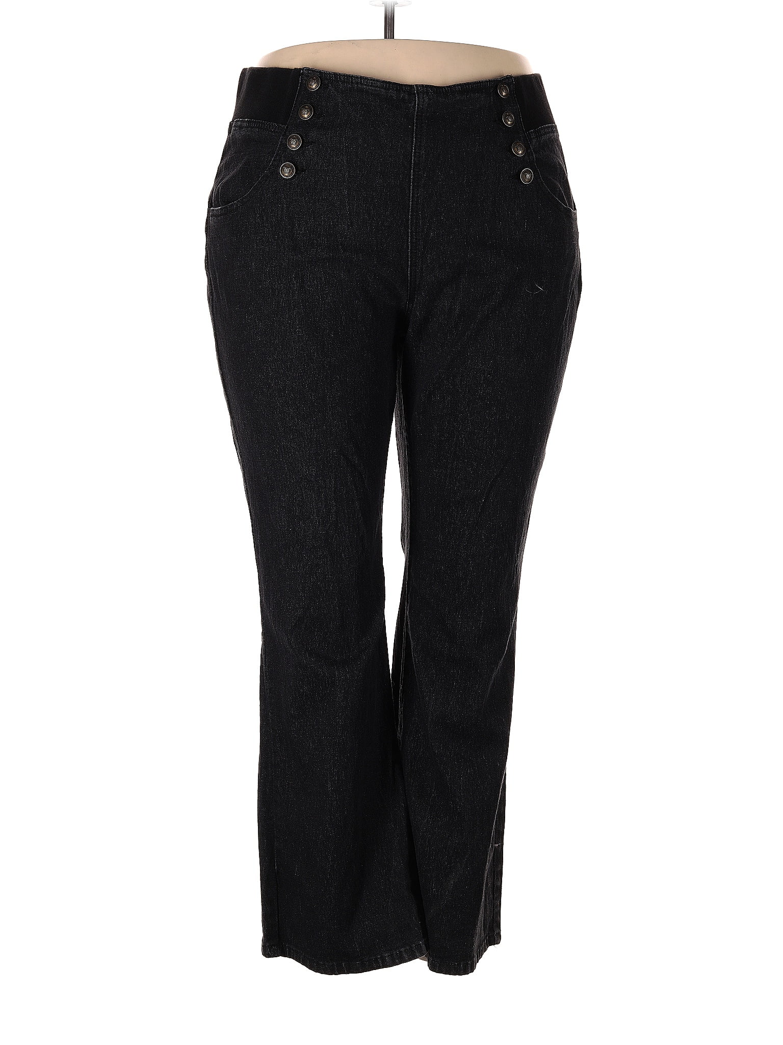 DG^2 by Diane Gilman Black Casual Pants Size 2X (Plus) - 57% off | ThredUp