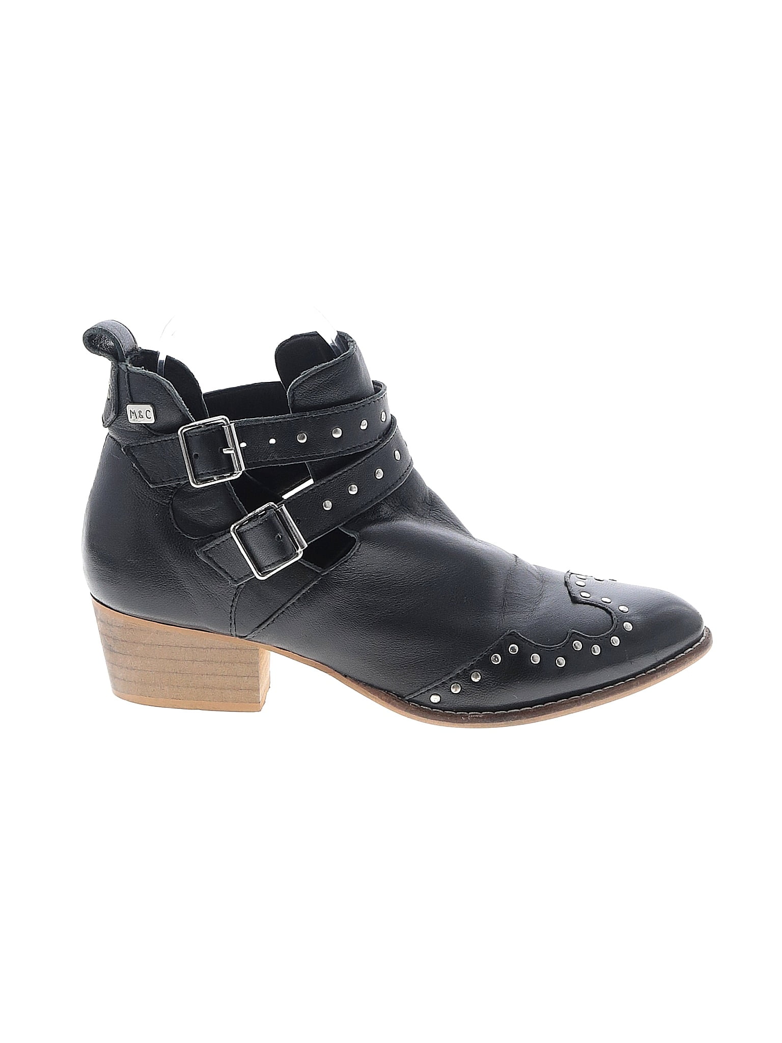 Musse & Cloud Black Ankle Boots Size 39 (EU) - 57% off | ThredUp