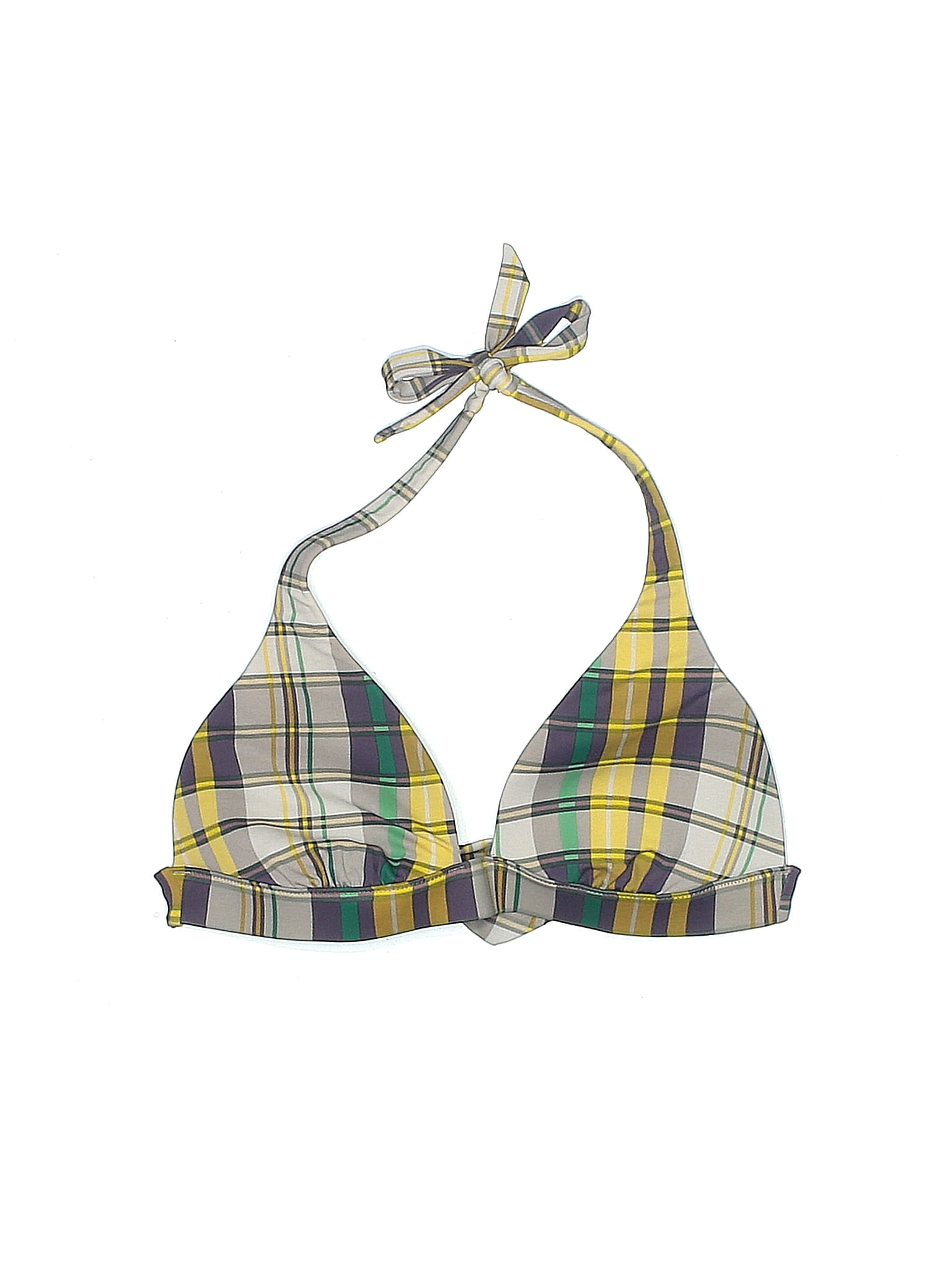 Victoria's Secret Argyle Checkered-gingham Grid Plaid Tweed Yellow ...