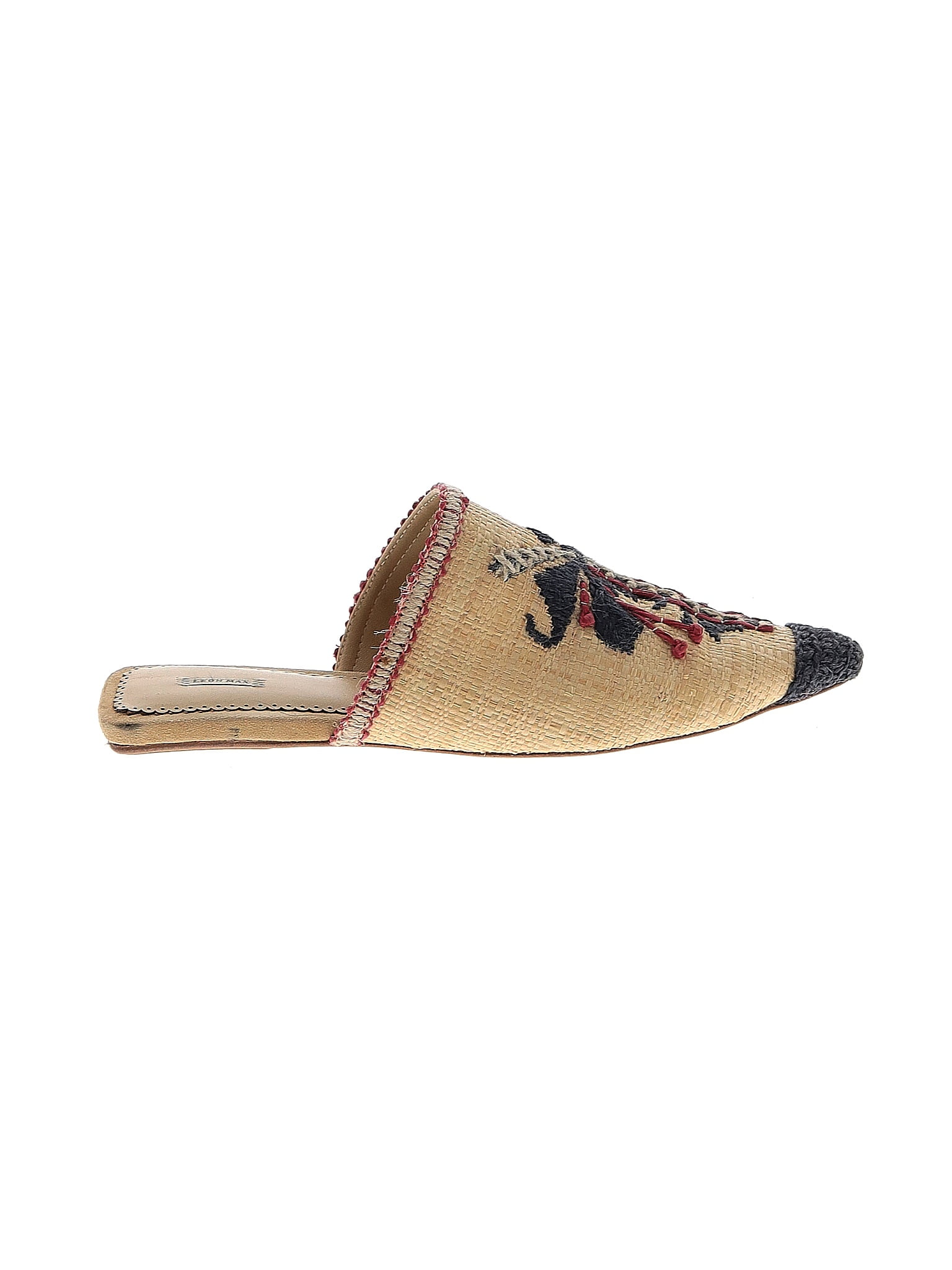 Leon Max Jacquard Tan Mule/Clog Size 7 1/2 - 65% off | ThredUp