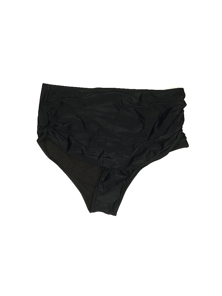 Assorted Brands Solid Black Swimsuit Bottoms Size Xl 44 Off Thredup