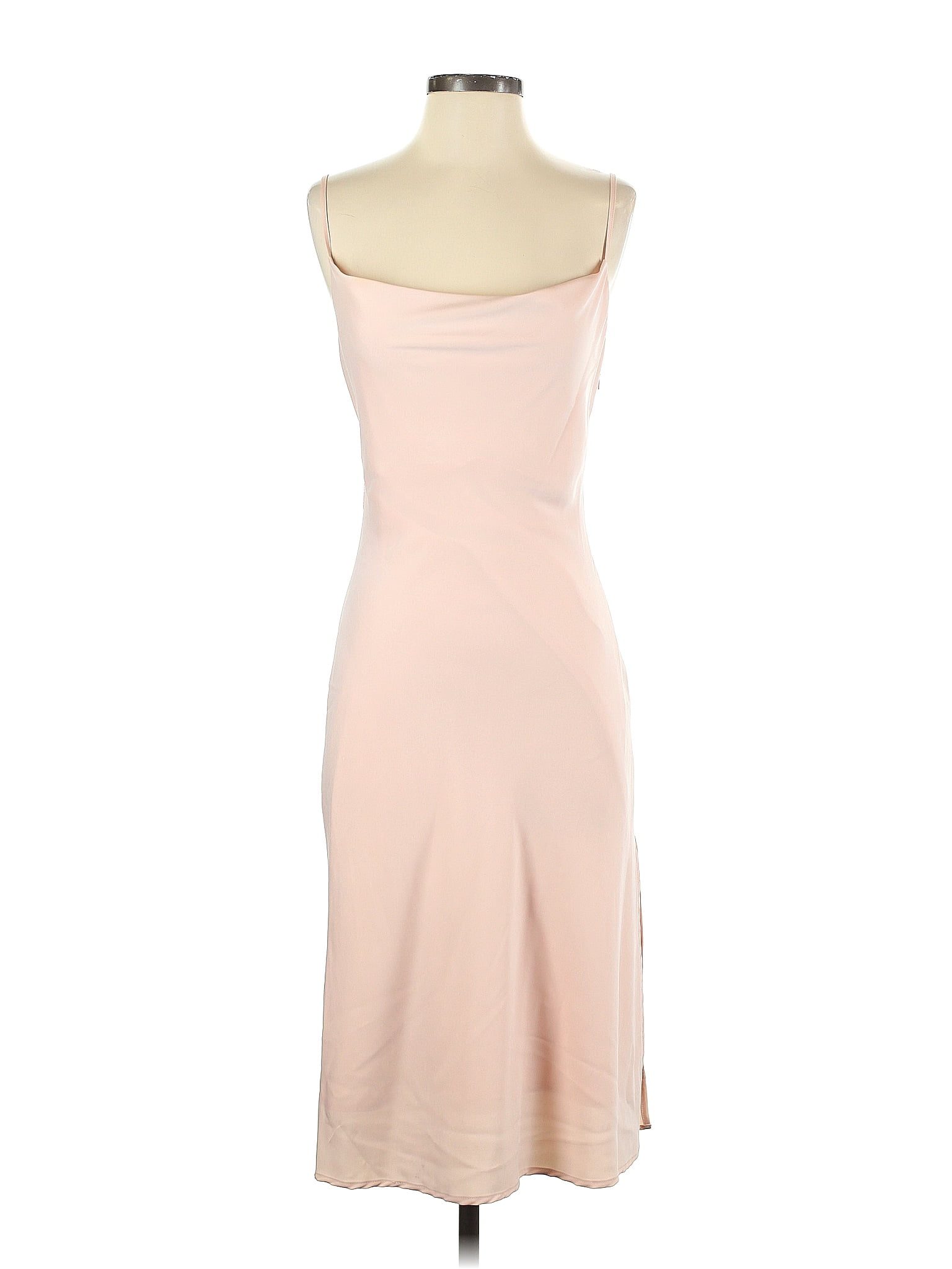 Forever 21 Solid Tan Cocktail Dress Size S - 46% off | ThredUp