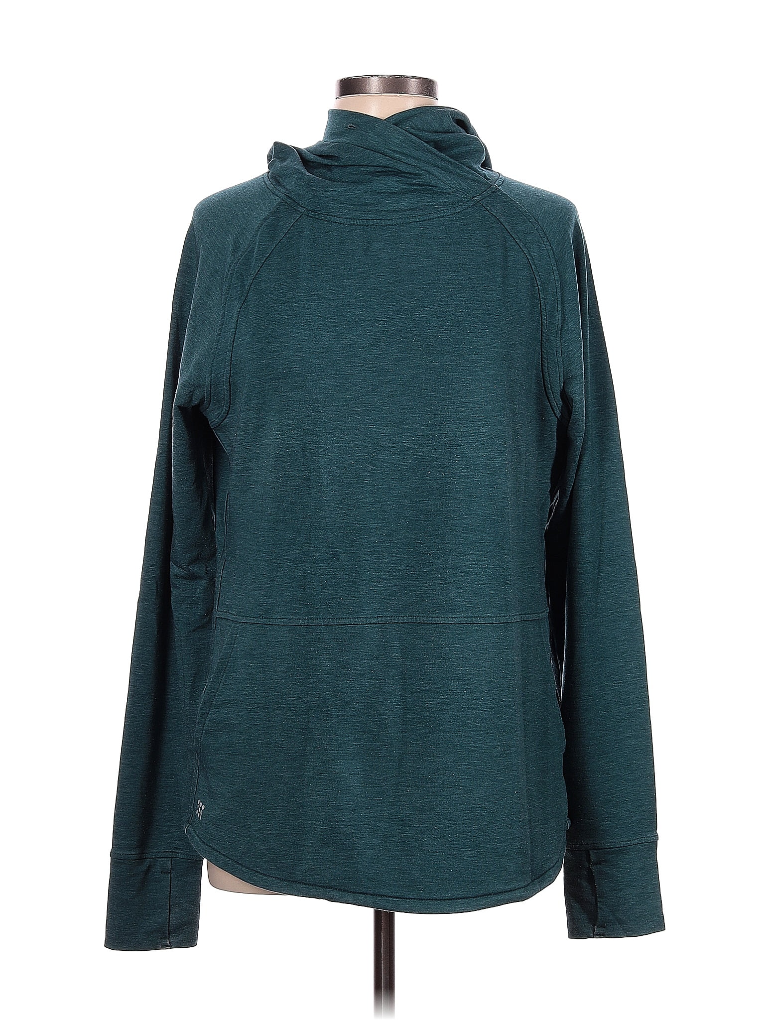 Title Nine Teal Pullover Hoodie Size L - 59% off | ThredUp