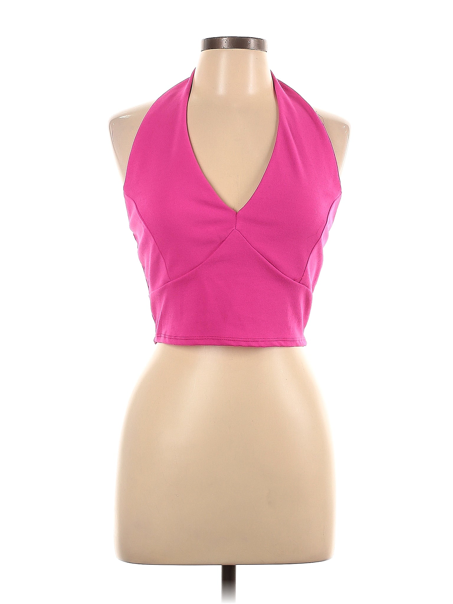 21 Saints Pink Halter Top Size L - 46% off | ThredUp