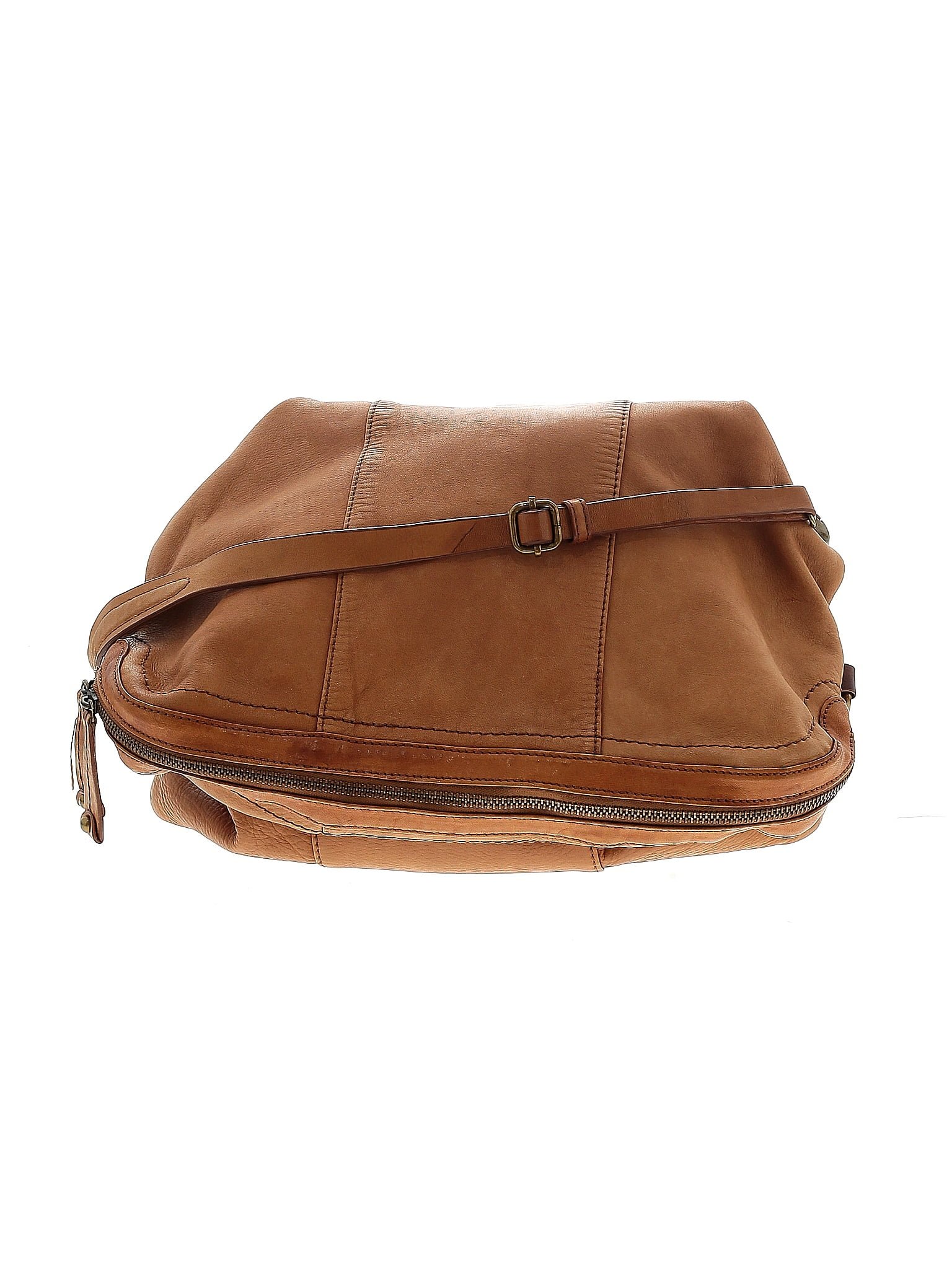 Gap 100% Leather Solid Tan Shoulder Bag One Size - 20% off | ThredUp