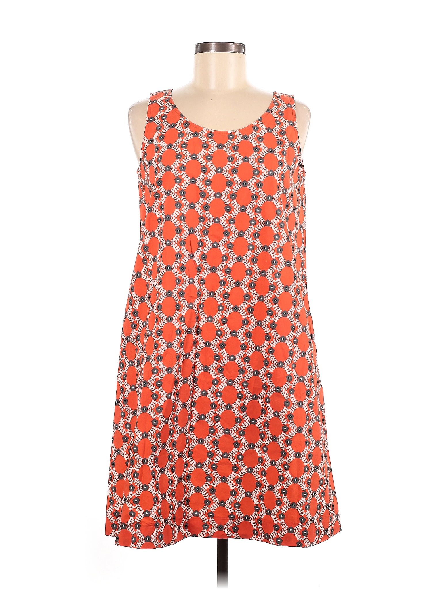 Orla Kiely Print Orange Casual Dress Size S - 73% off | ThredUp
