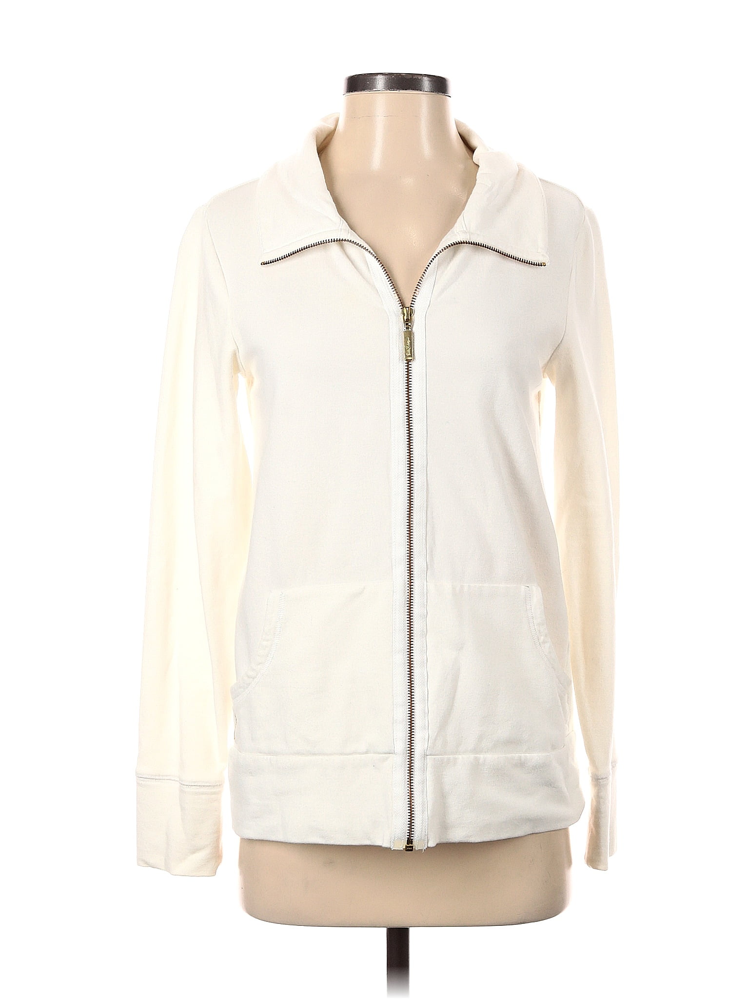 Lilly Pulitzer Ivory Track Jacket Size S - 71% off | ThredUp