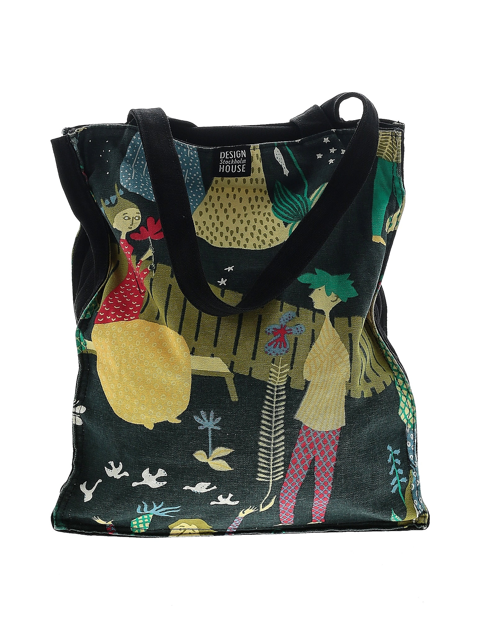 Design House Stockholm Graphic Tropical Black Tote One Size - 66% off ...