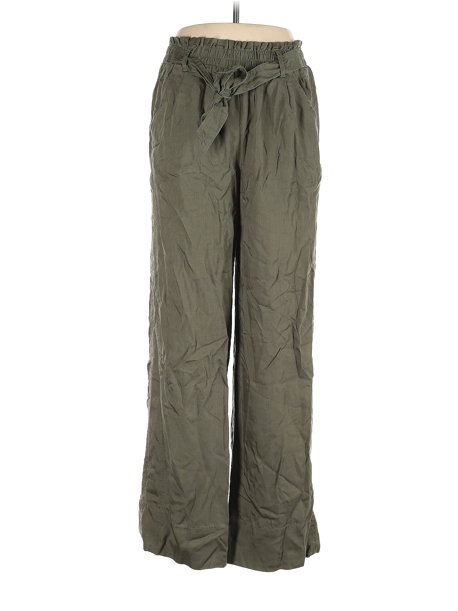 Knox Rose 100 Lyocell Green Casual Pants Size M 24 Off Thredup