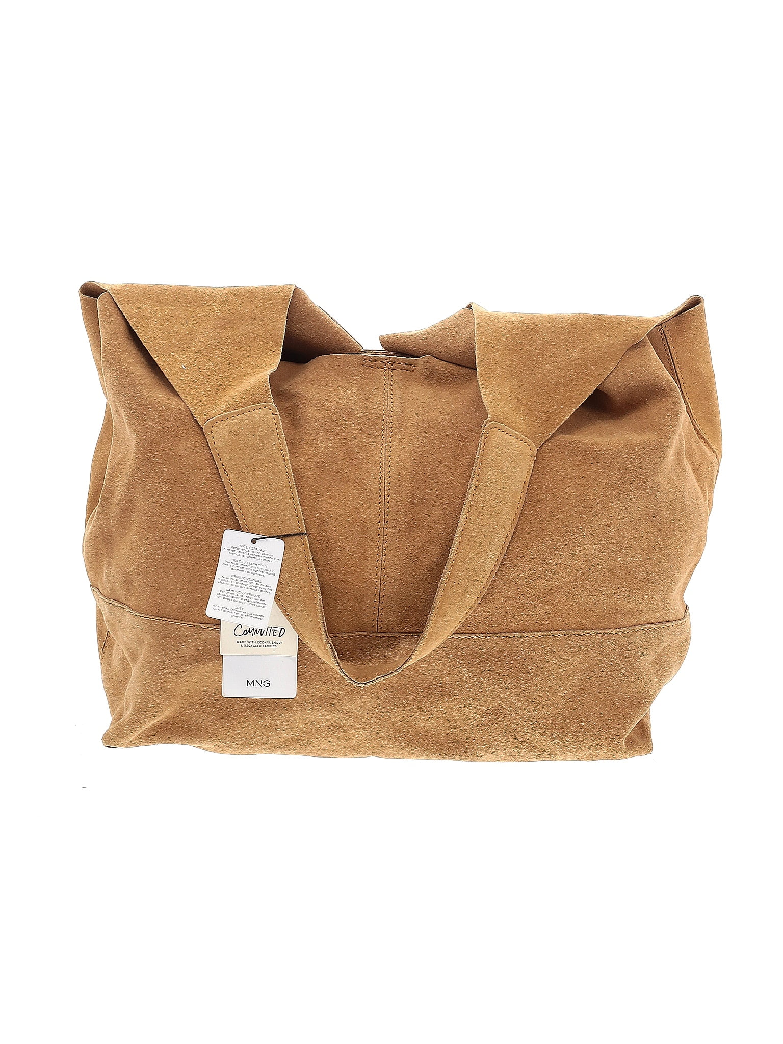 MNG 100% Leather Tan Leather Shoulder Bag One Size - 52% off | ThredUp