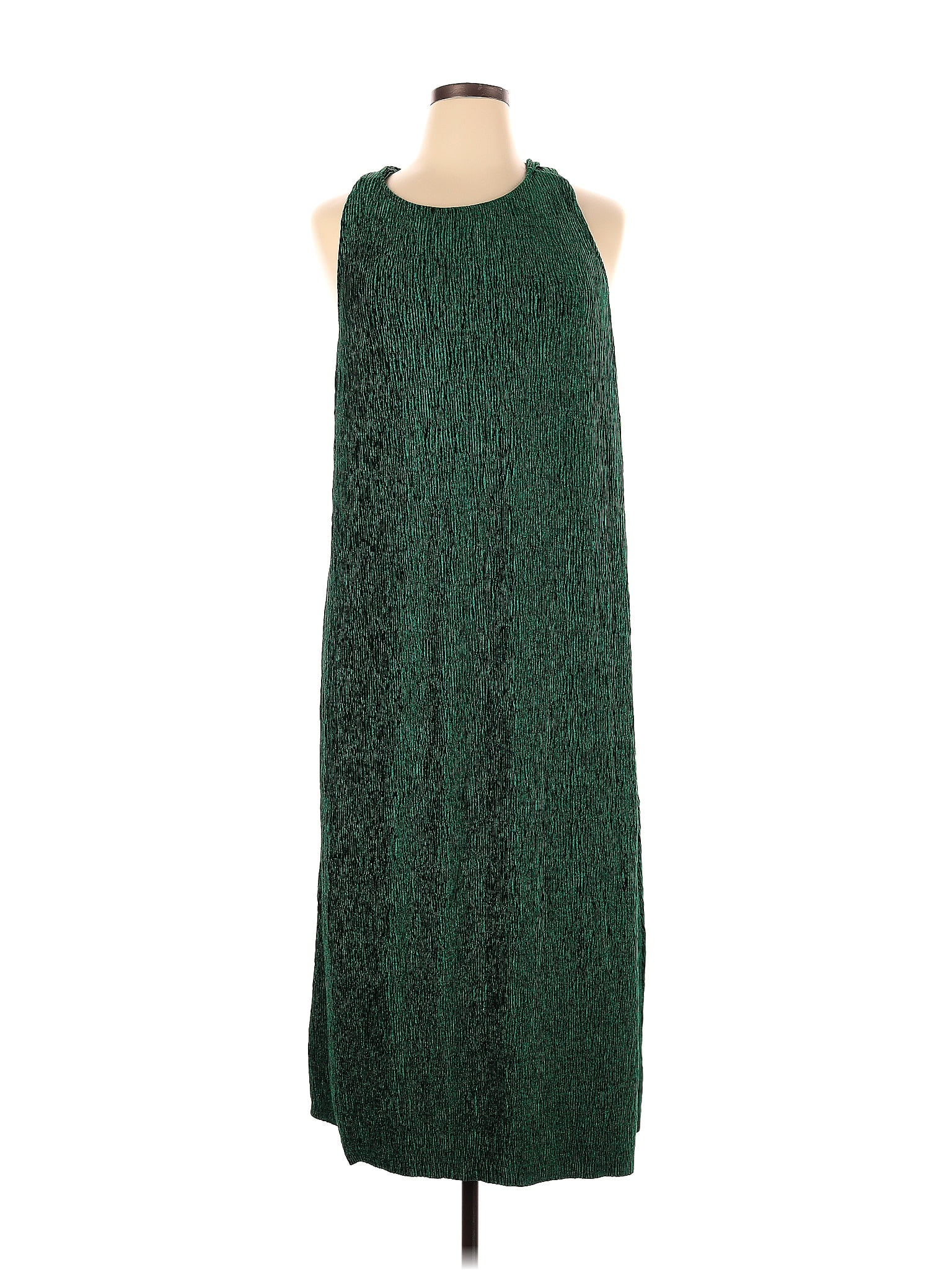 Maeve By Anthropologie Jacquard Green Casual Dress Size 1x Plus 66