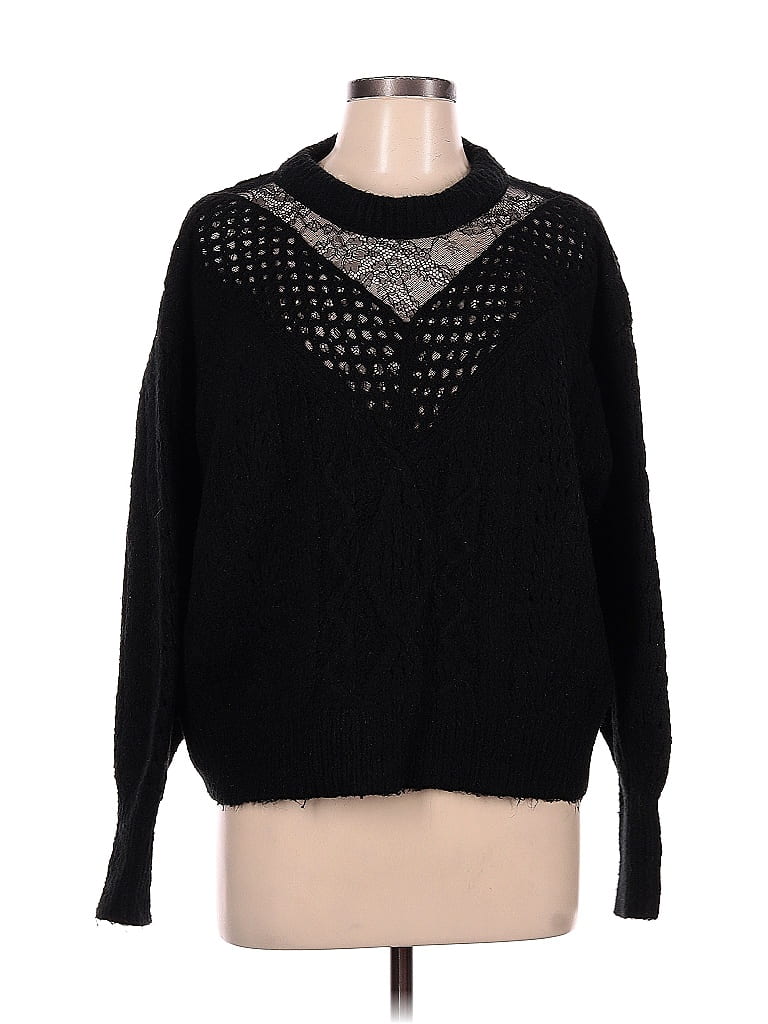Express Black Pullover Sweater Size L - 70% off | ThredUp