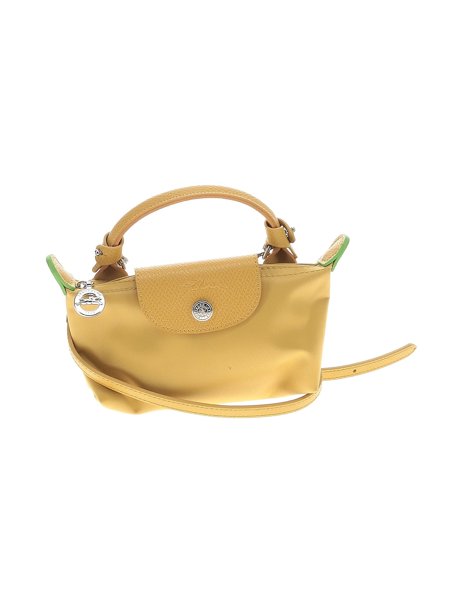 Longchamp Solid Yellow Crossbody Bag One Size - 29% off | ThredUp