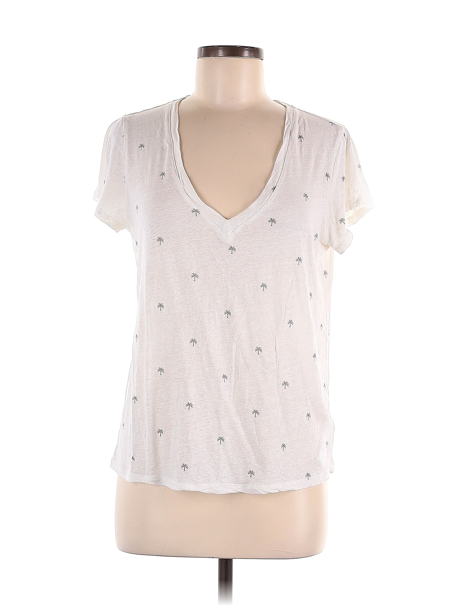 Splendid Ivory Short Sleeve T Shirt Size M 67 Off Thredup