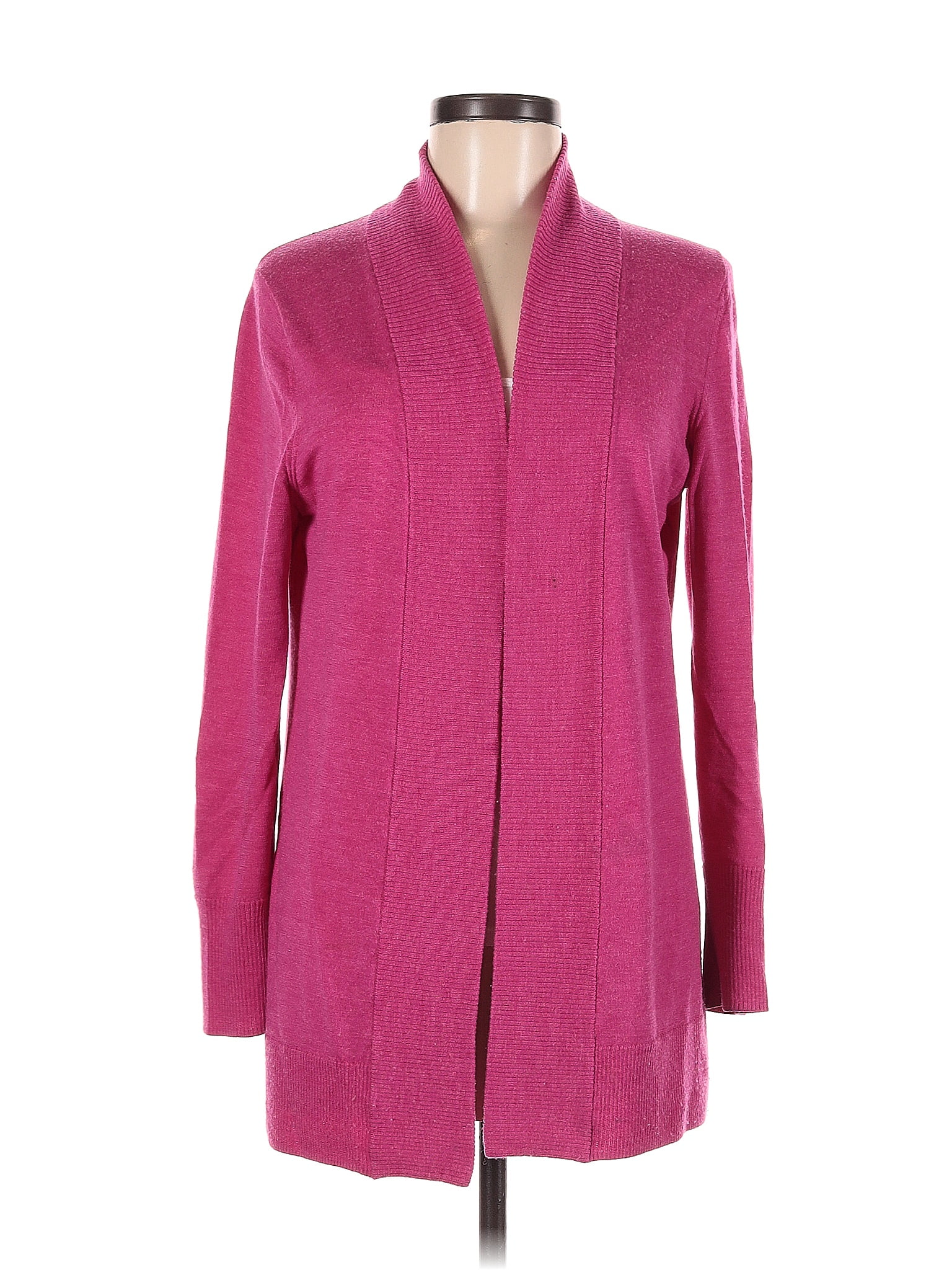 Talbots 100% Merino Wool Pink Cardigan Size M - 73% off | ThredUp