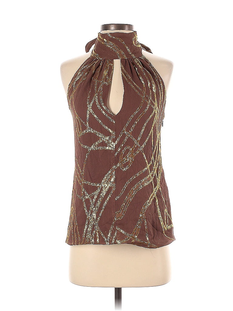 Rachel Zoe Brown Halter Top Size 0 - 77% off | ThredUp
