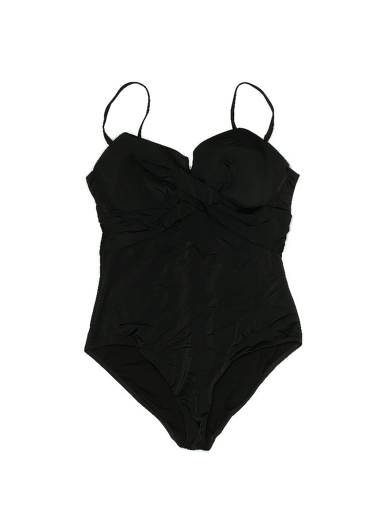 Swimsuits For All Jacquard Solid Tortoise Damask Grid Chevron