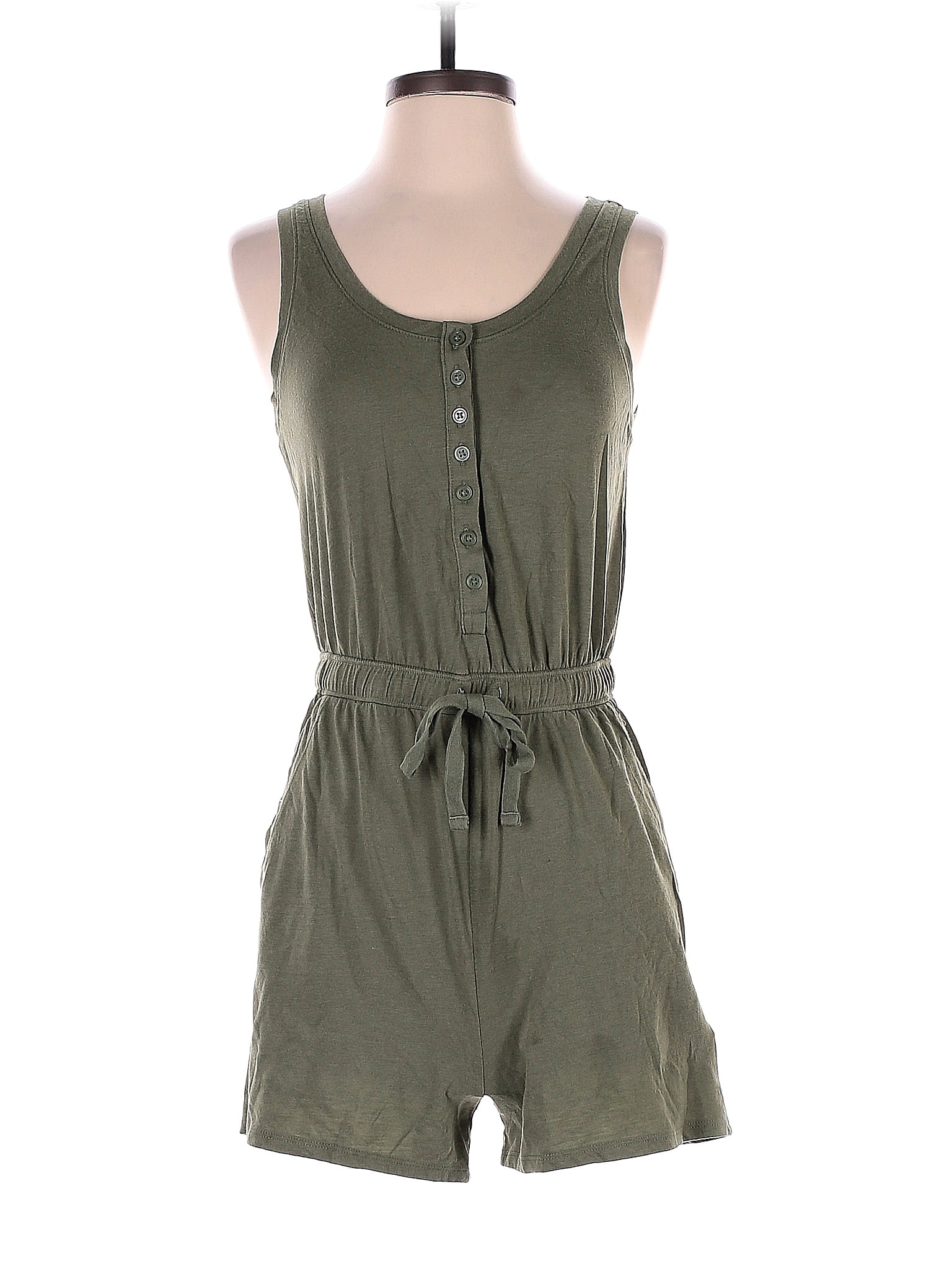 Gap Marled Solid Tortoise Hearts Green Romper Size XS - 69% off | ThredUp