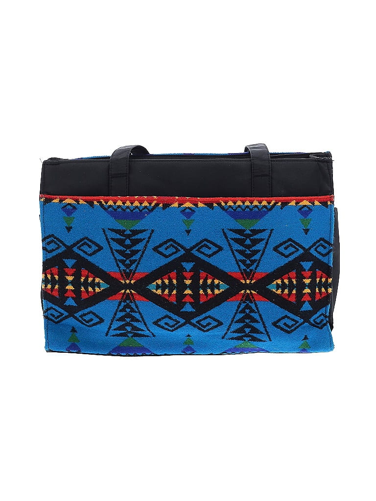 Pendleton Jacquard Fair Isle Graphic Aztec Or Tribal Print Blue ...