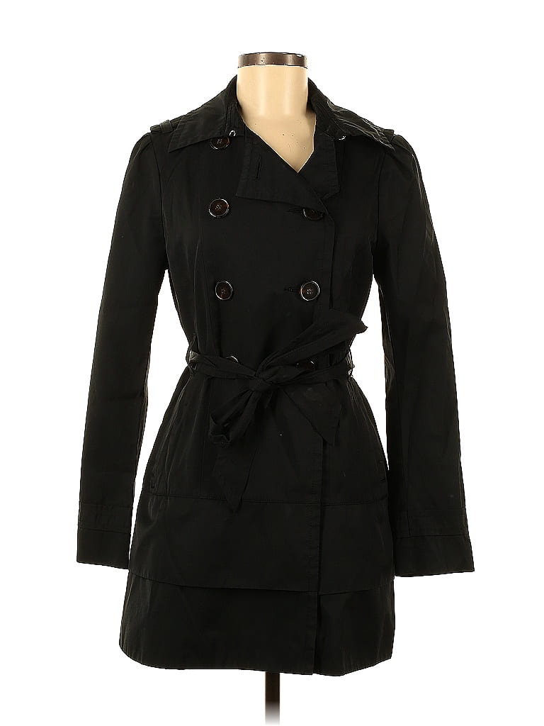 Black Rivet Black Trenchcoat Size M - 60% off | ThredUp