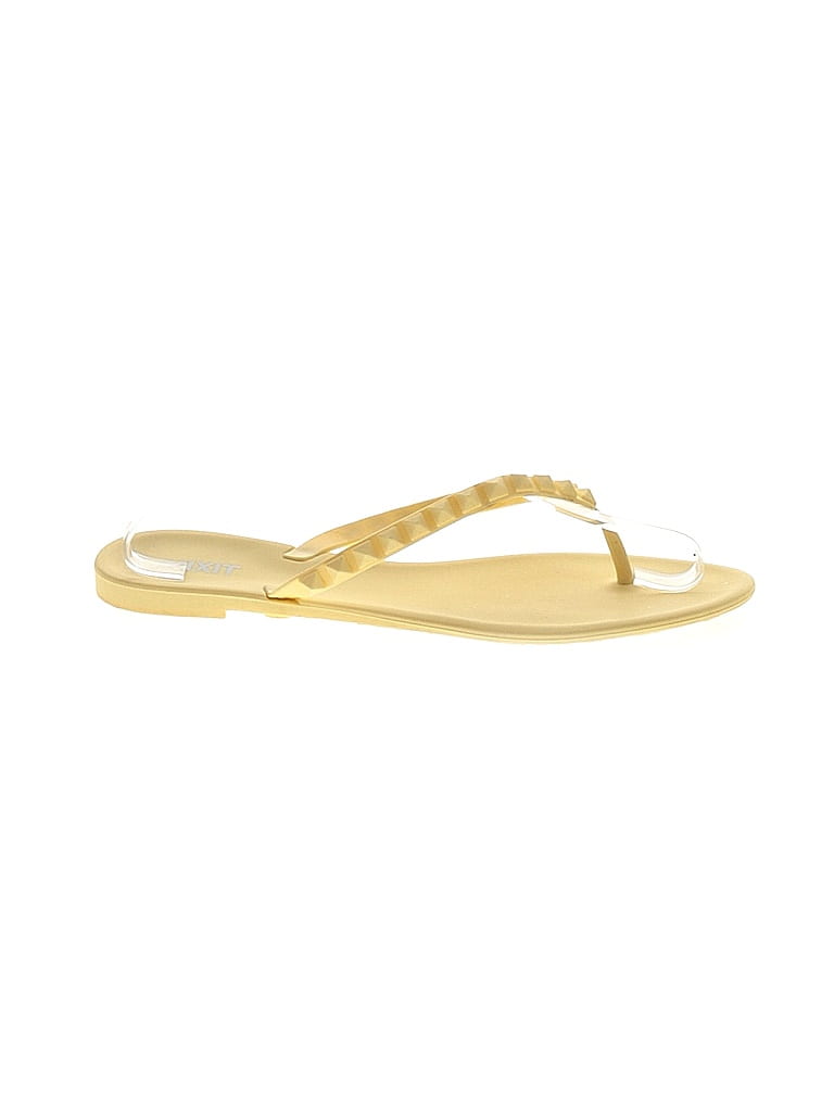 Mixit Gold Sandals Size 9 - 37% off | ThredUp
