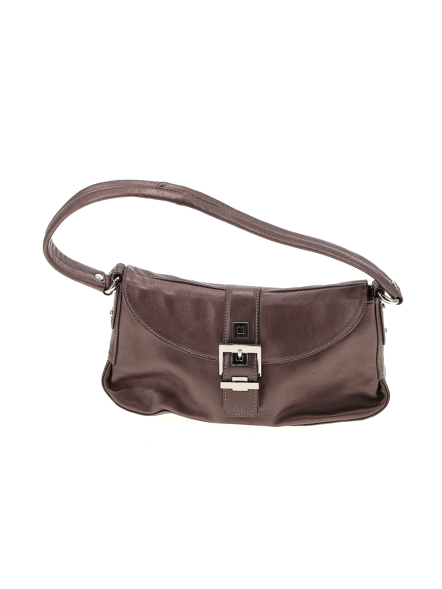 Felina 100% Leather Brown Leather Shoulder Bag One Size - 47% off | ThredUp
