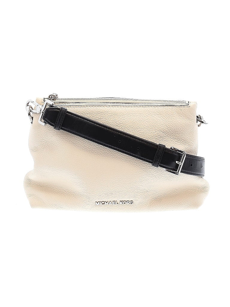 Michael Michael Kors Ivory Leather Crossbody Bag One Size 71 Off