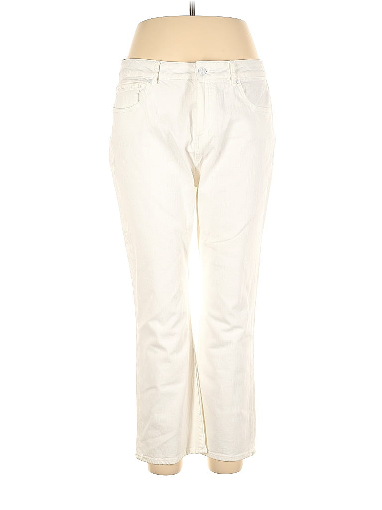 Broome Street Kate Spade New York Ivory Jeans 33 Waist - 85% off | ThredUp