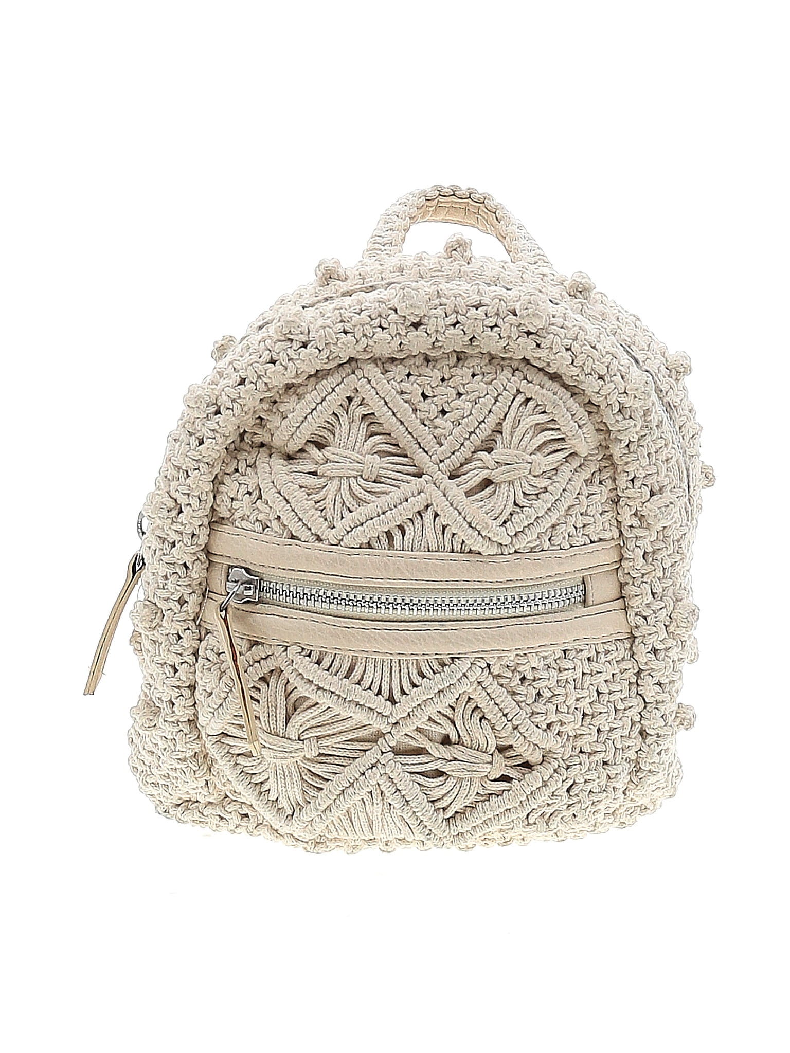 Zara Basic Ivory Backpack One Size - 39% off | ThredUp