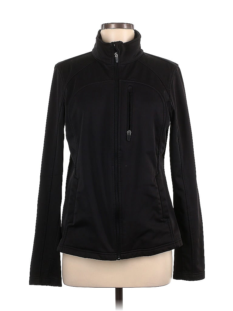 Xersion 100% Polyester Black Track Jacket Size M - 52% off | ThredUp
