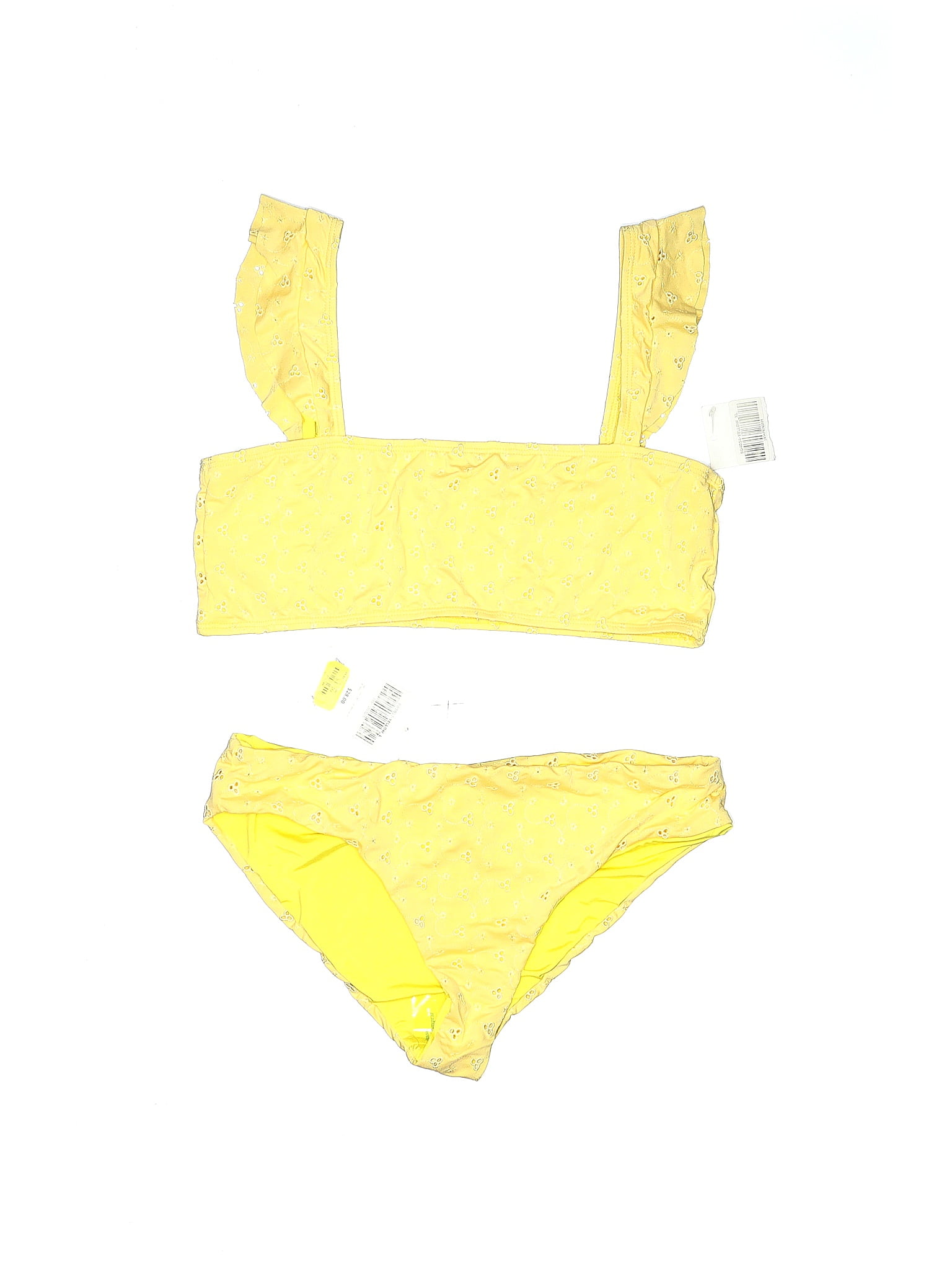 Dippin Daisy's Swimwear Yellow Two Piece Swimsuit Size XL - 54% off ...