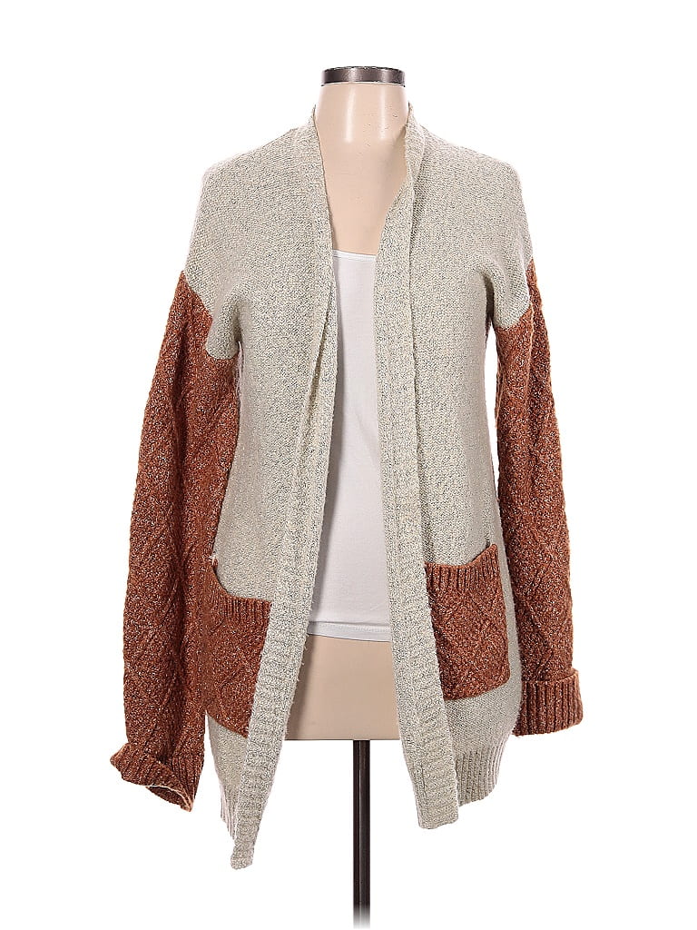Hem & Thread Brown Cardigan Size L - 68% off | ThredUp