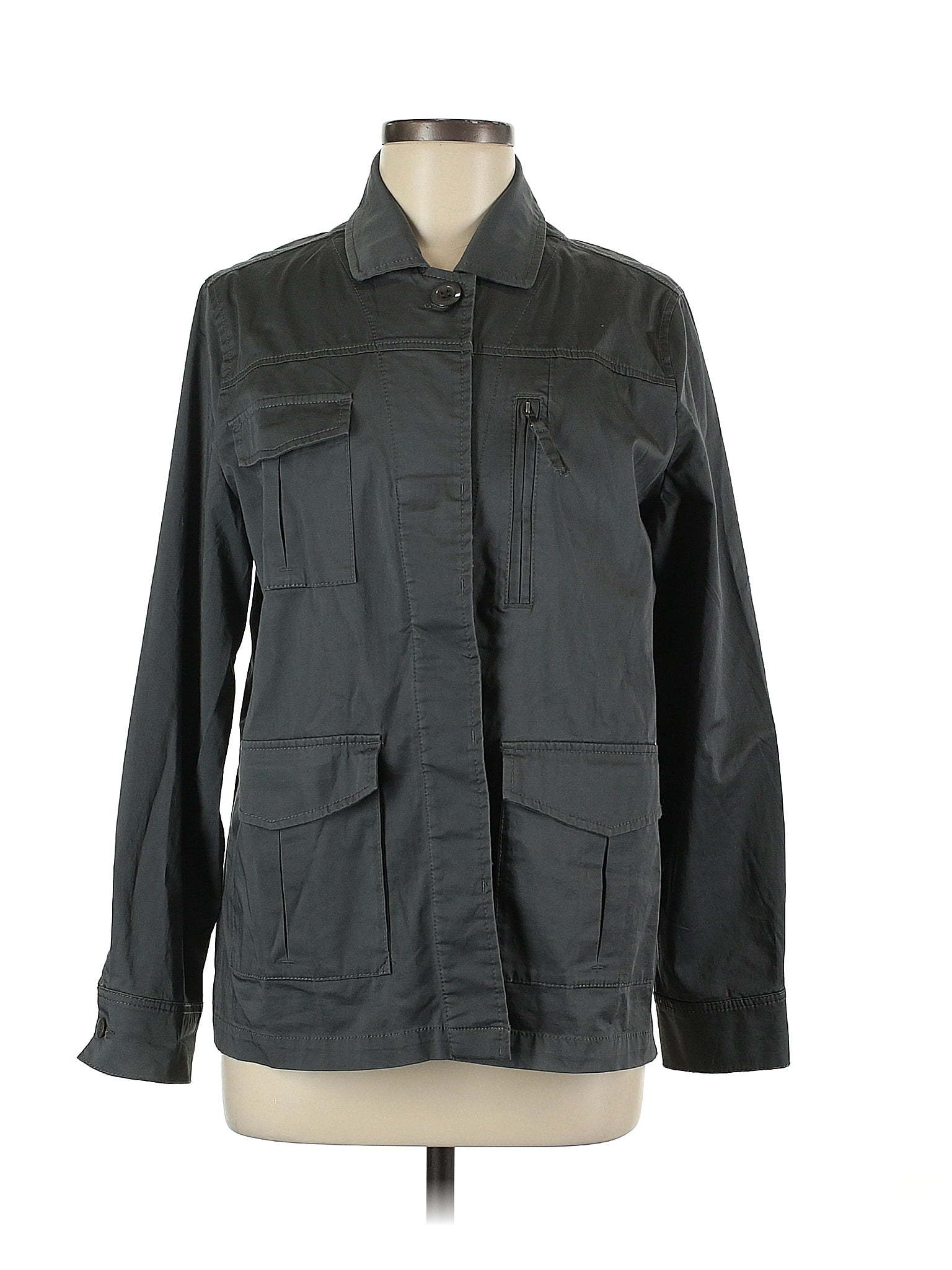 Sigrid Olsen Green Gray Jacket Size M - 81% off | ThredUp