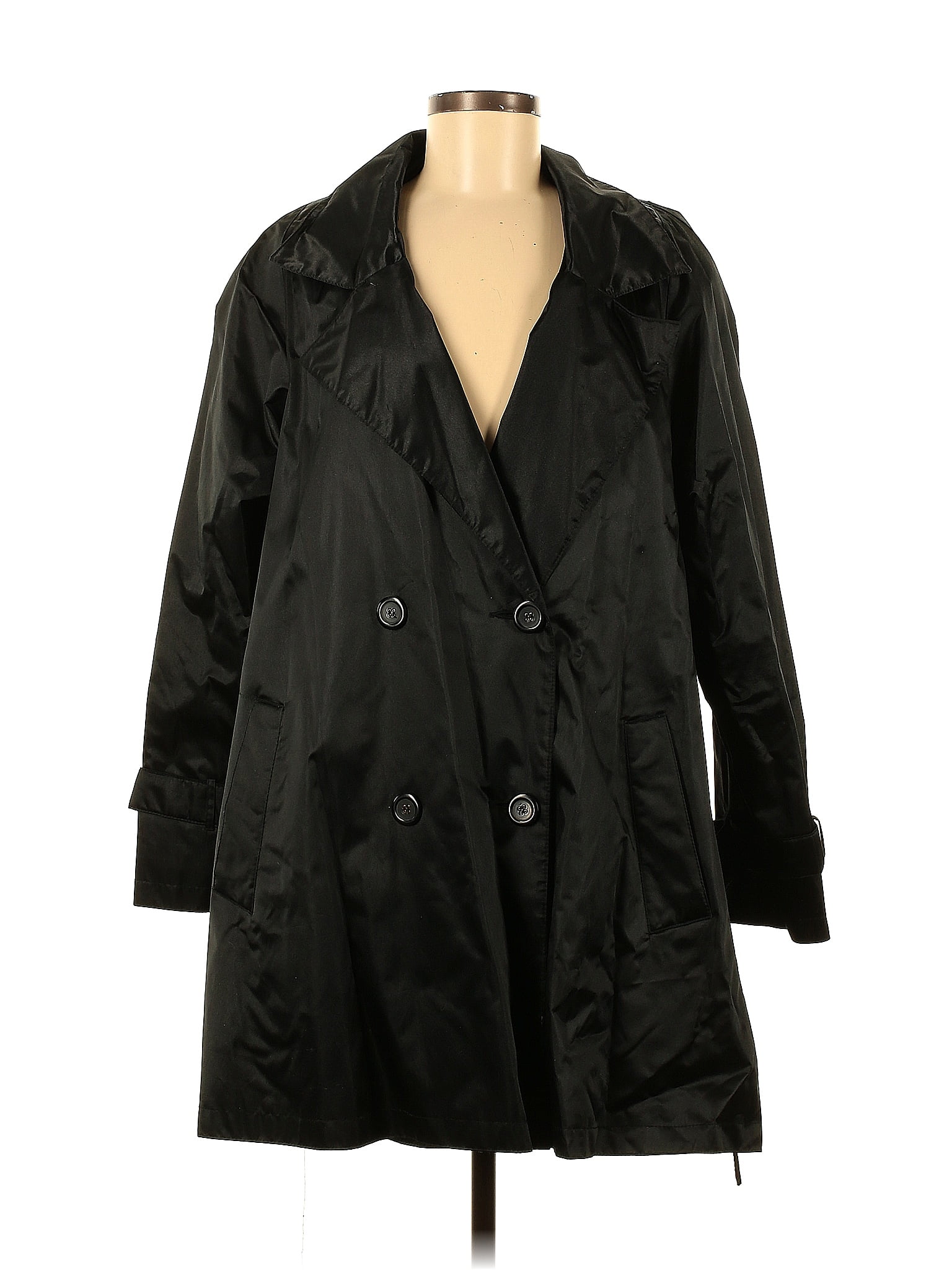 Albert Nipon 100% Polyester Black Jacket Size M - 72% off | ThredUp