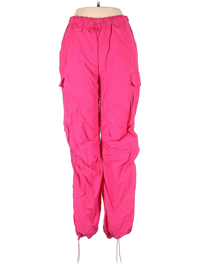 Love Tree 100% Nylon Pink Cargo Pants Size M - 57% off | ThredUp