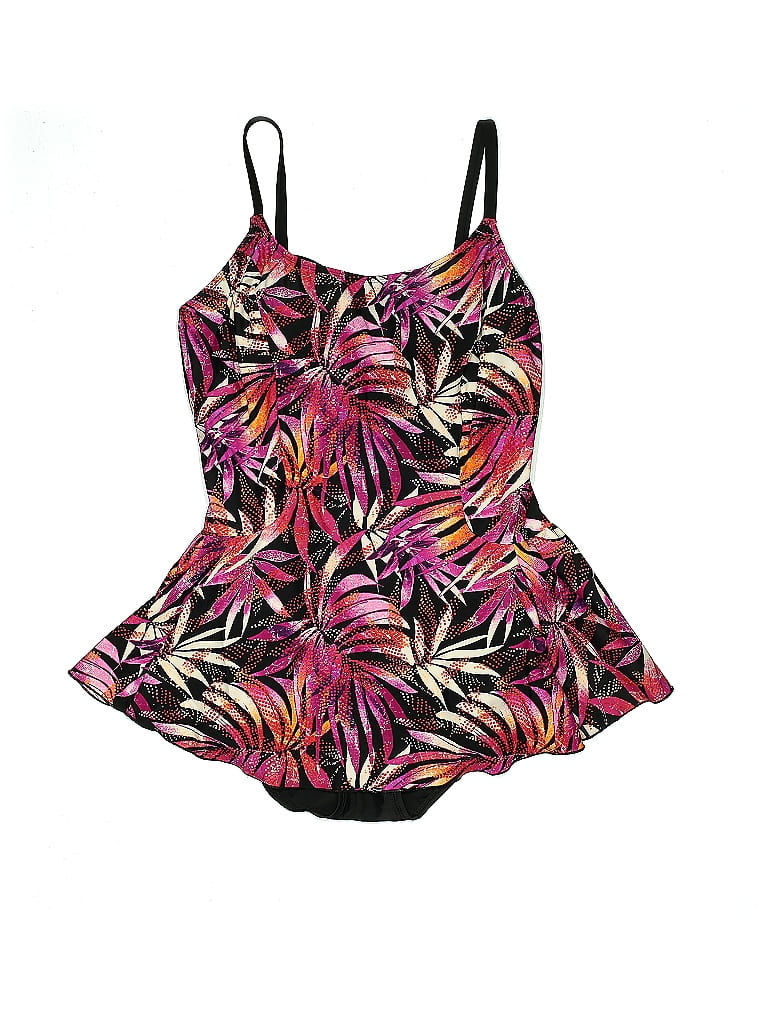 Dippin Daisy's Swimwear Jacquard Floral Motif Acid Wash Print Damask ...