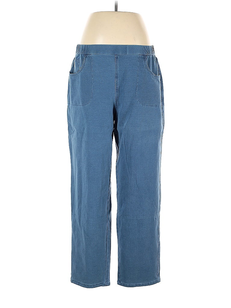 Dream Jeannes by Quacker Factory Blue Jeans Size L - 55% off | ThredUp