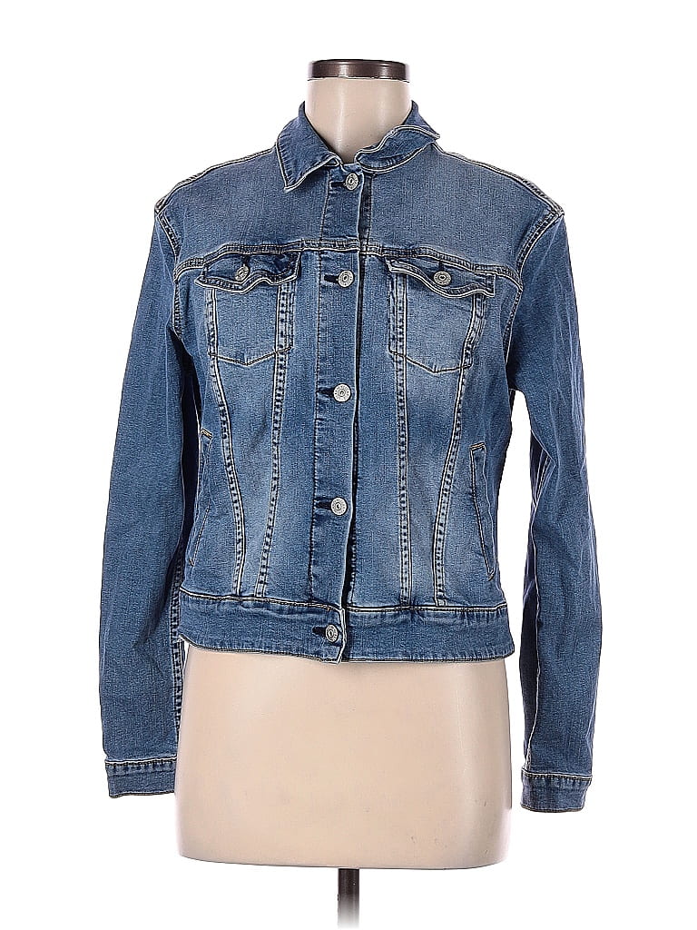 Lularoe Blue Denim Jacket Size M - 60% off | ThredUp
