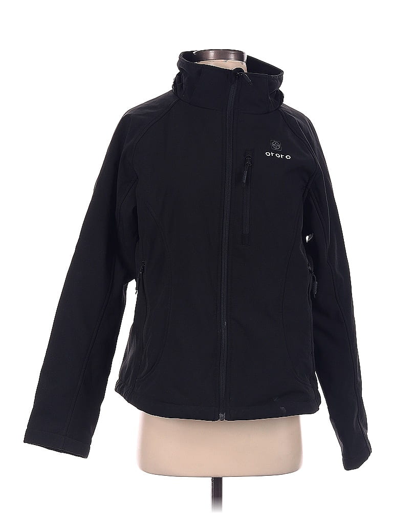 Assorted Brands Solid Black Jacket Size S - 59% off | ThredUp