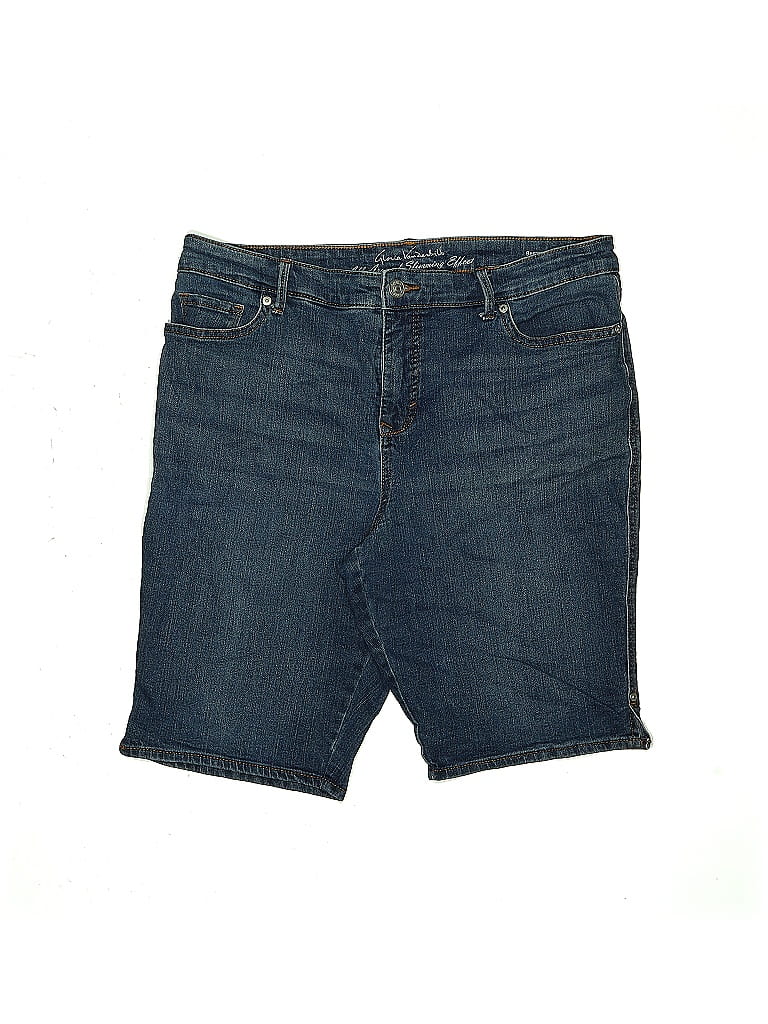 Gloria Vanderbilt Blue Denim Shorts Size 12 - 47% off | ThredUp
