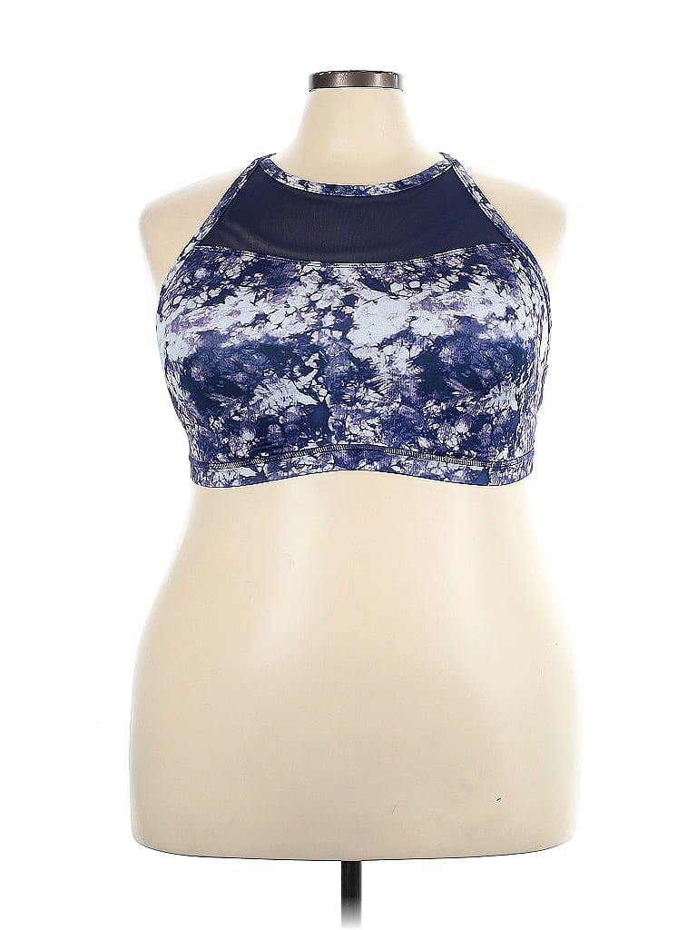 Adore Me Blue Sports Bra Size 4X (Plus) - 56% off | ThredUp