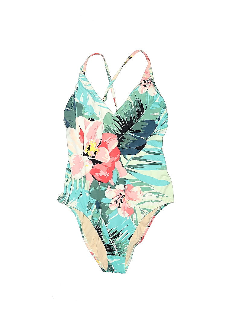 Kona Sol Jacquard Marled Tortoise Floral Motif Acid Wash Print Damask