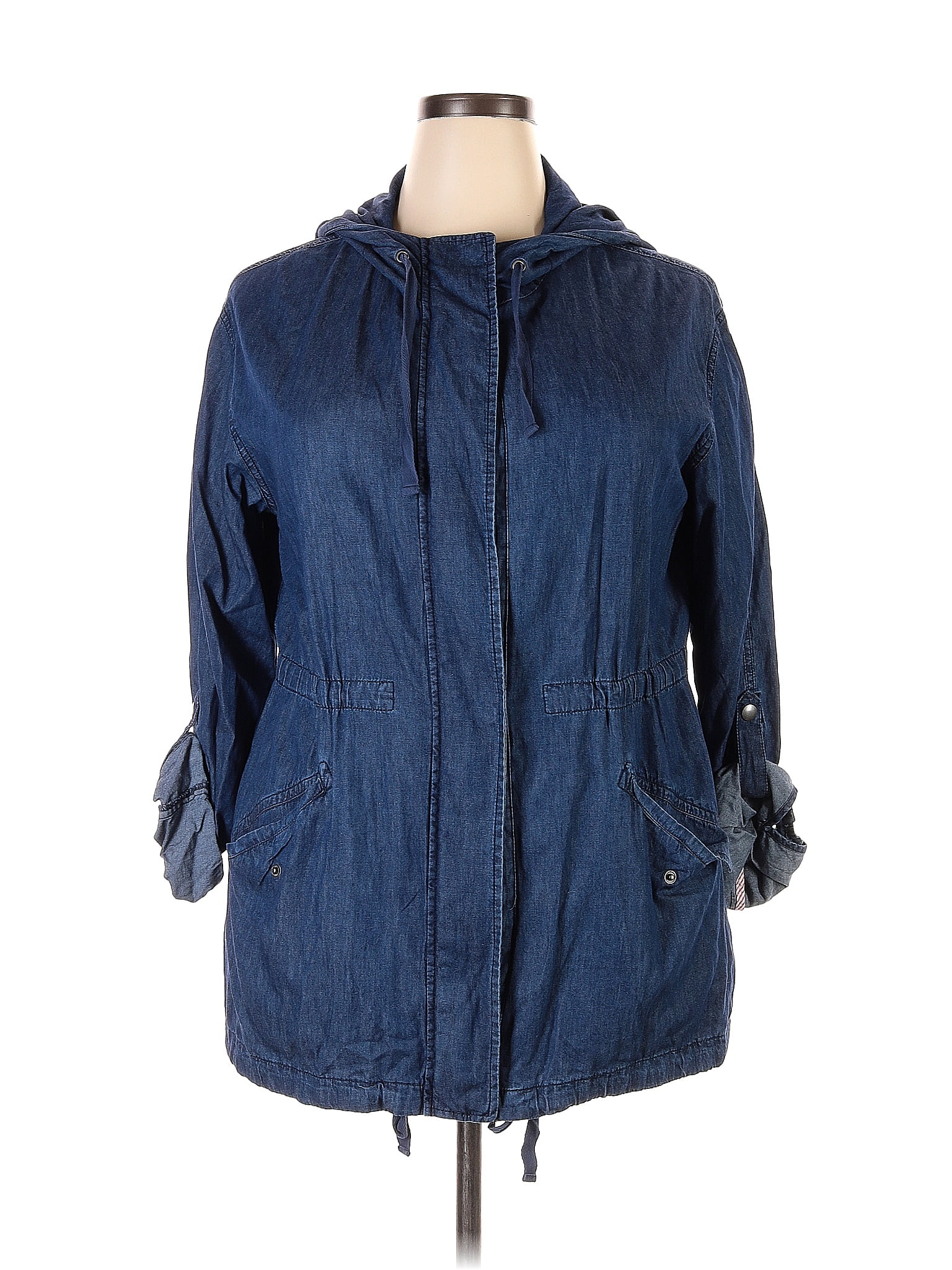 American Rag Cie Blue Denim Jacket Size XXL - 54% off | ThredUp