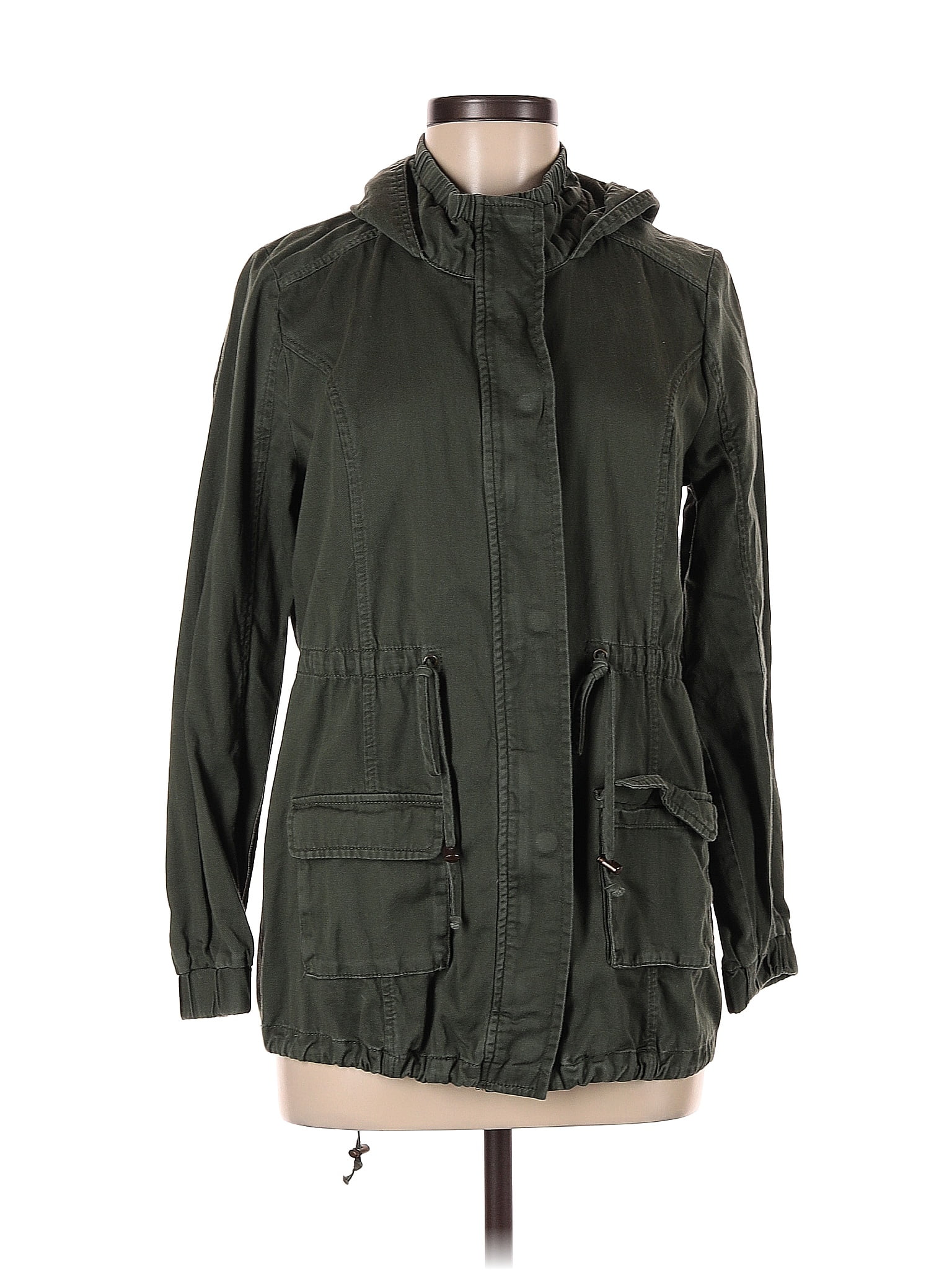 Signature Studio 100% Cotton Green Jacket Size S - 54% off | ThredUp